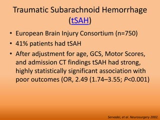 Marshall and Rotterdam CT scan grading | PPTX