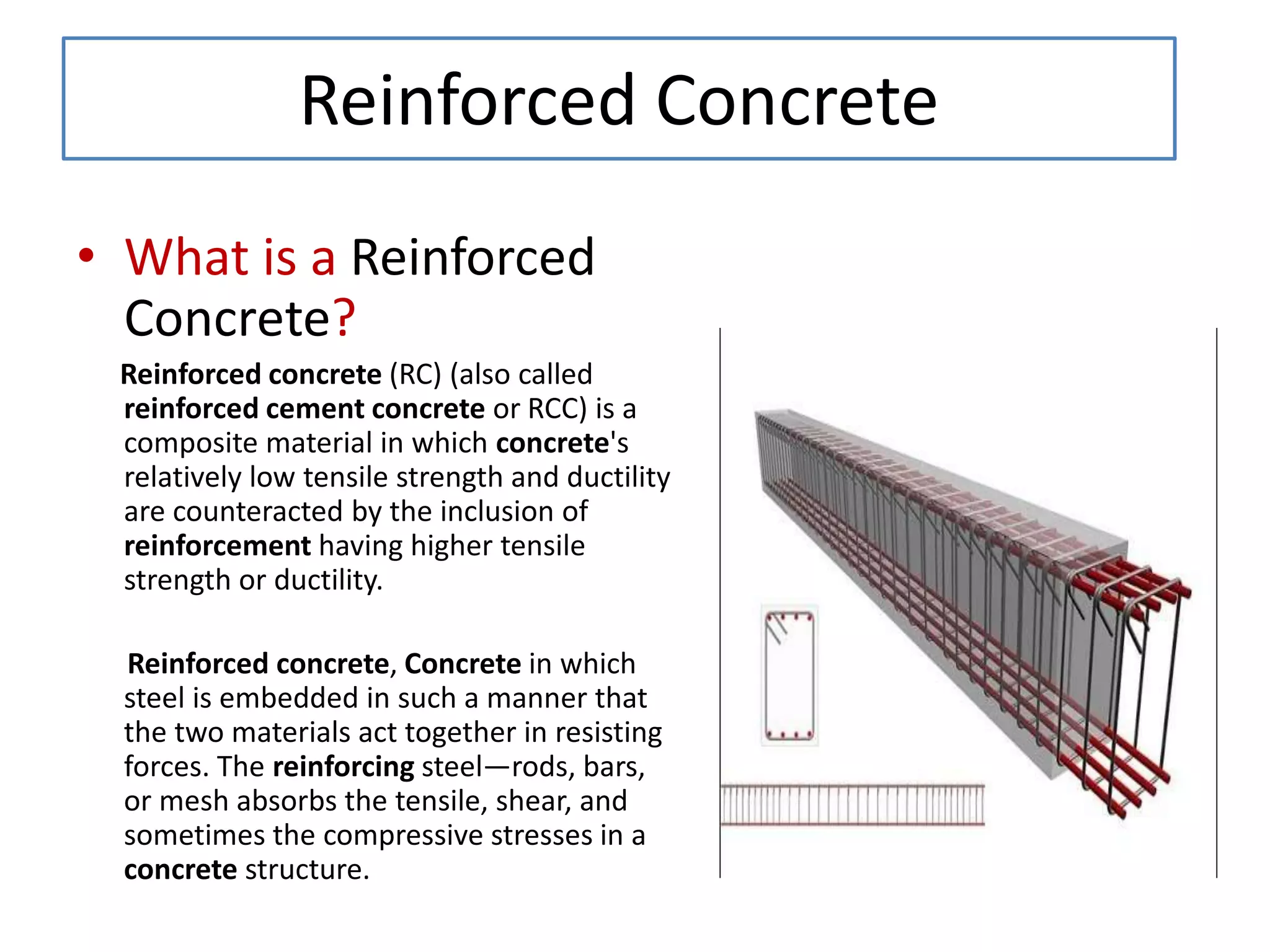 Comparison of reinforced concrete and prestressed concrete | PPTX