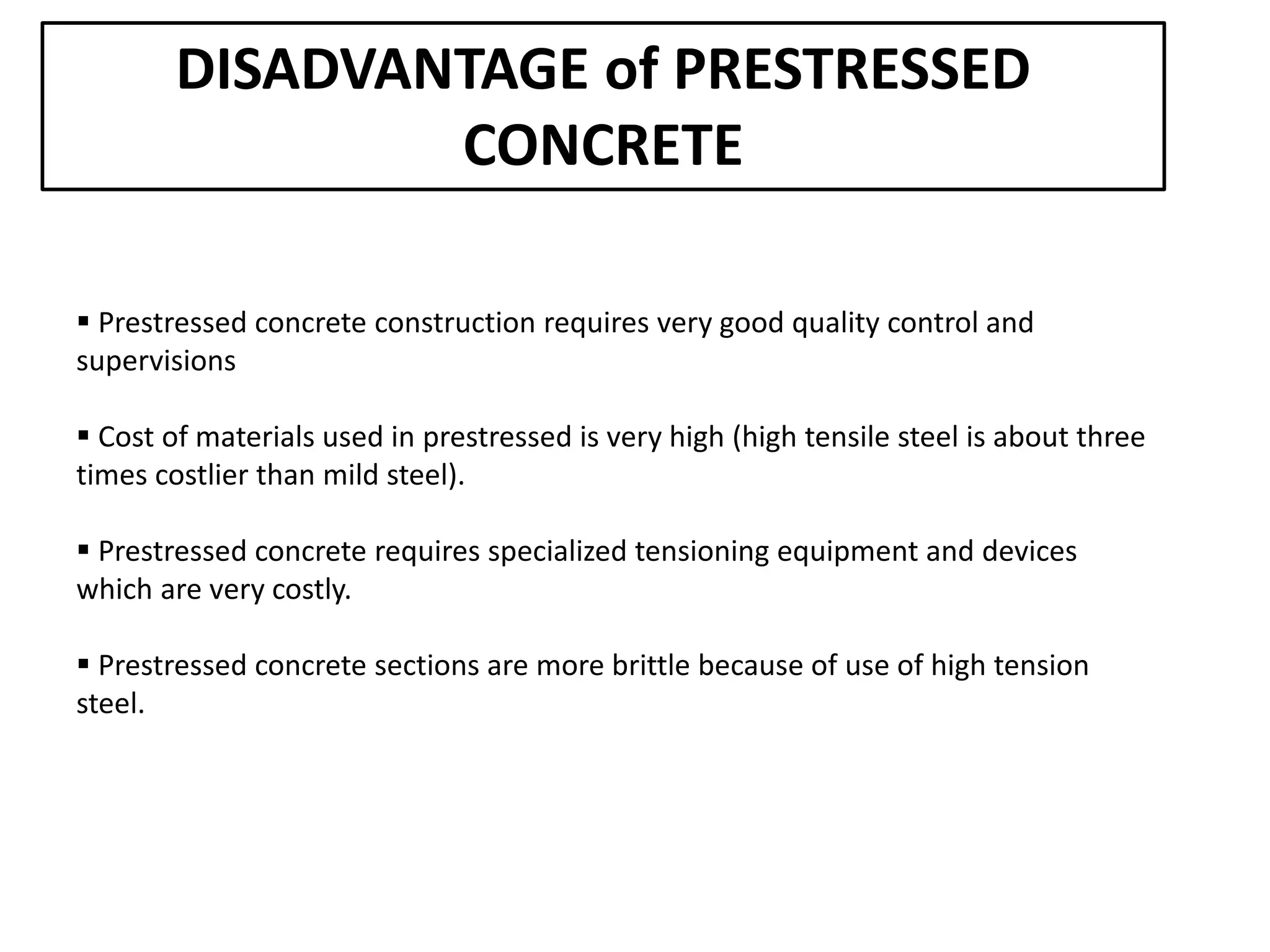Comparison of reinforced concrete and prestressed concrete | PPTX