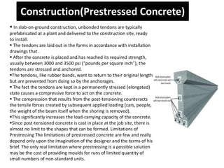 Comparison of reinforced concrete and prestressed concrete | PPTX