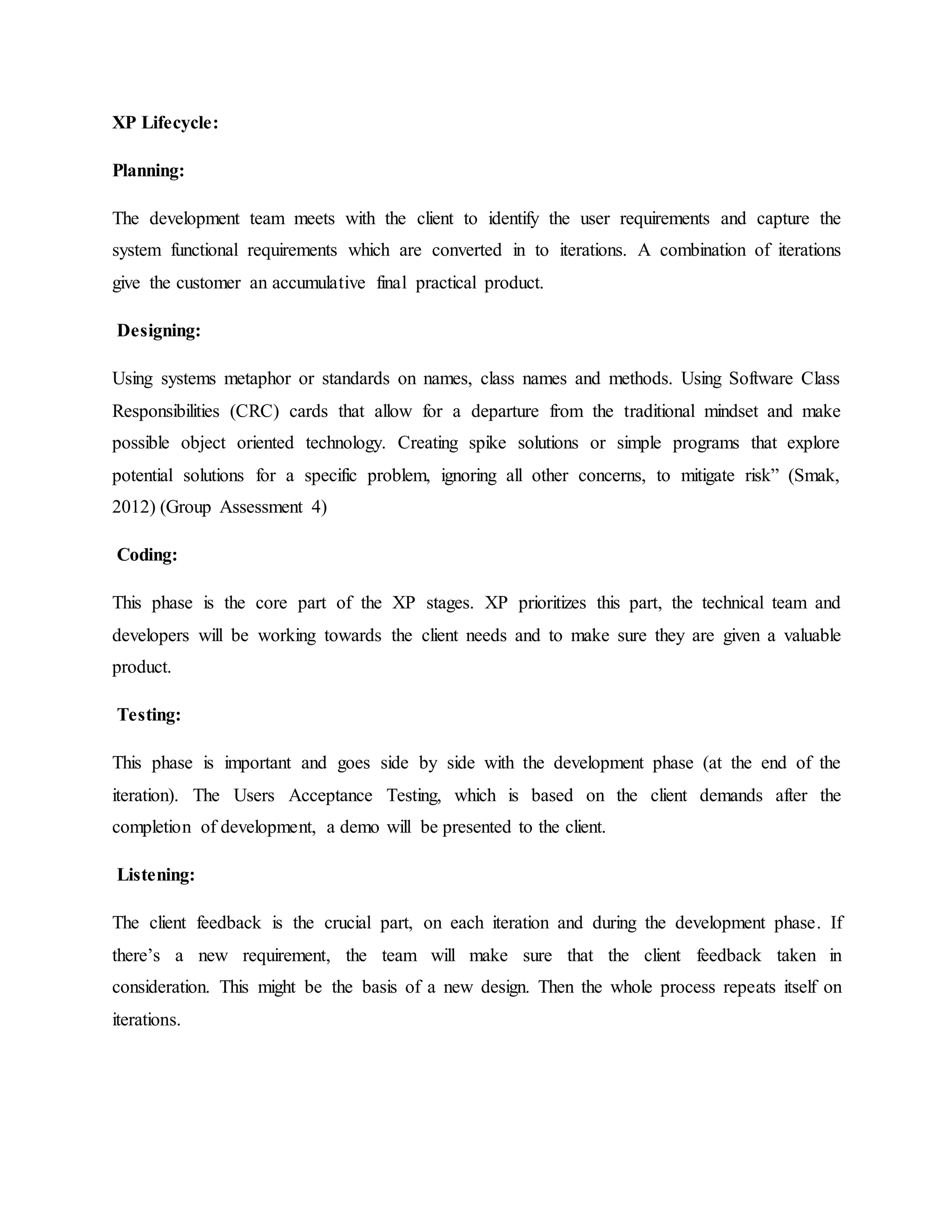 Comparison of SSADM and XP using NIMSAD framework | DOCX
