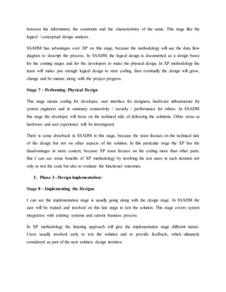 Comparison of SSADM and XP using NIMSAD framework | PDF