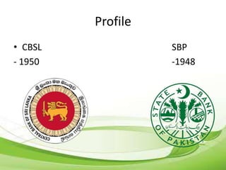 Comparison of strategic plan of cbsl & sbp | PPT