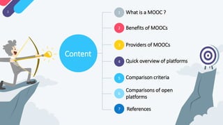 Comparison of the most popular open learning platforms | PPTX