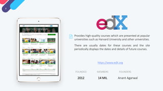 Comparison of the most popular open learning platforms | PPTX