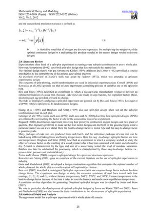 Comparison of the optimal design | PDF