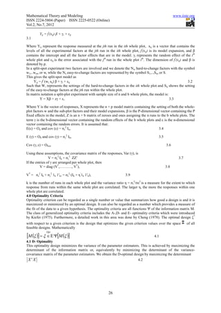 Comparison of the optimal design | PDF