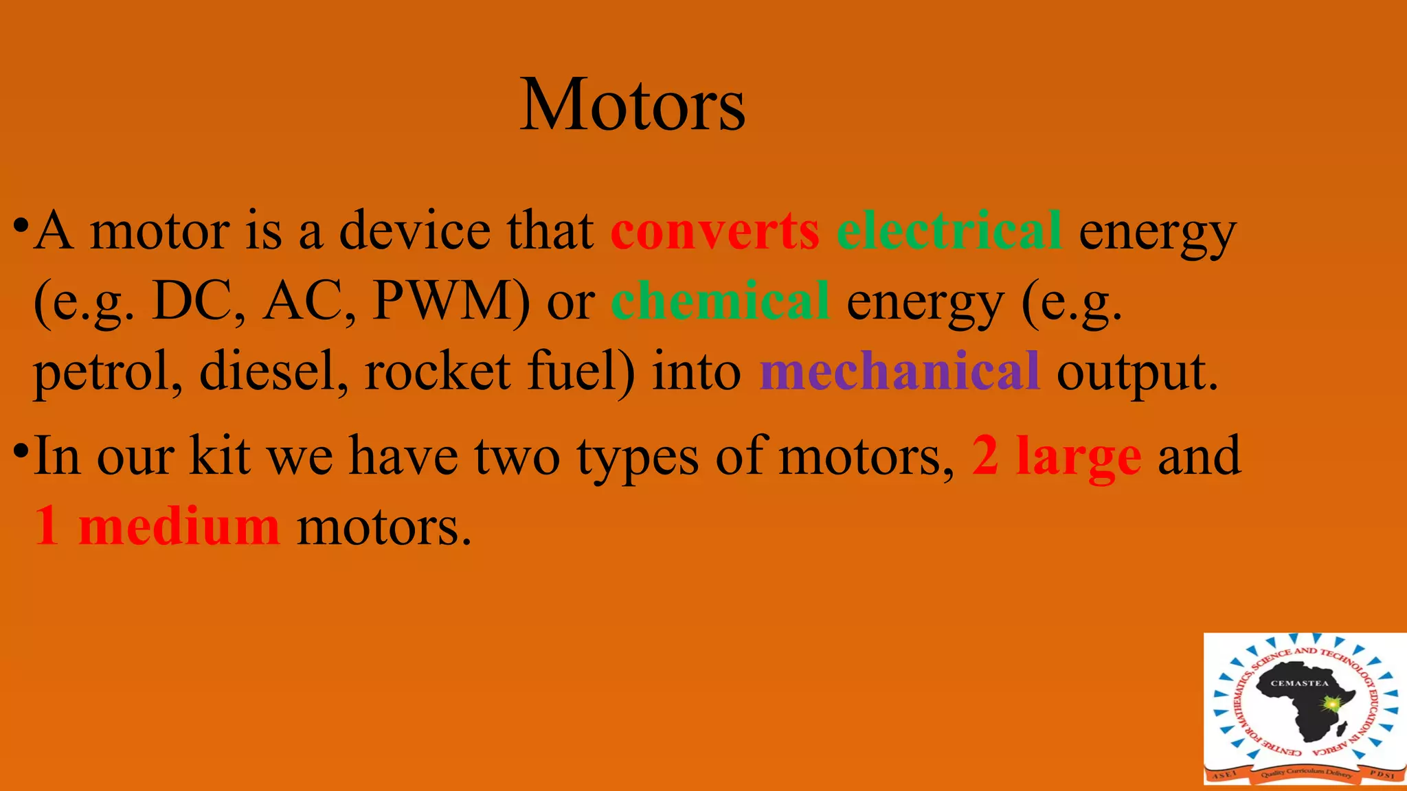 Comparison of the parts of the robot and human | PPT