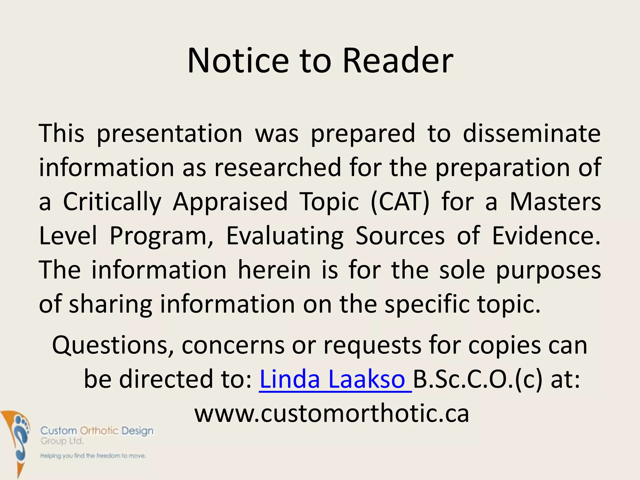 Diabetic Foot Ulcers - Comparison of Cast Alternatives | PPTX
