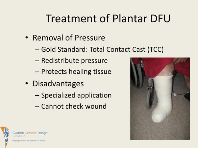 Diabetic Foot Ulcers - Comparison of Cast Alternatives | PPTX ...