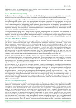 Comparison of the stunning and non stunning slaughtering methods in the ...