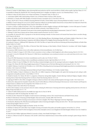 Comparison of the stunning and non stunning slaughtering methods in the ...