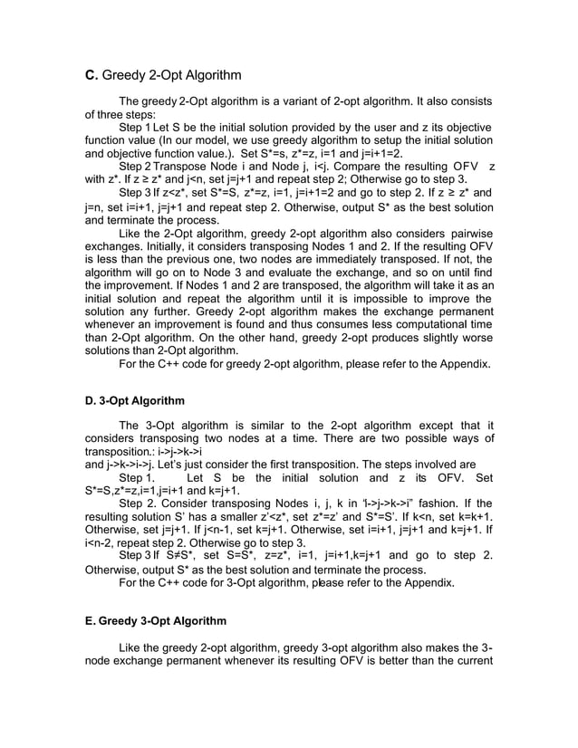 Comparison Of Tsp Algorithms Pdf Computer Software And Applications Computing