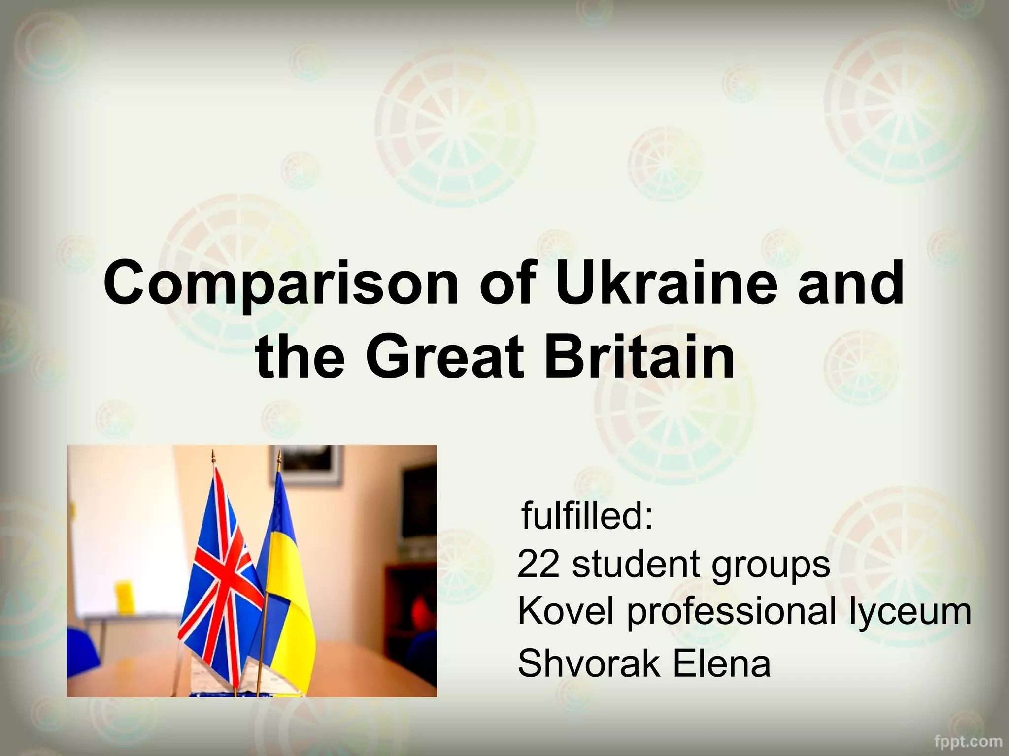 Comparison of Ukraine and the Great Britain | PPT