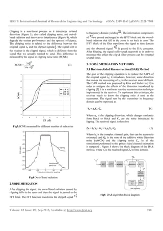 Comparison of various noise mitigation technique used | PDF