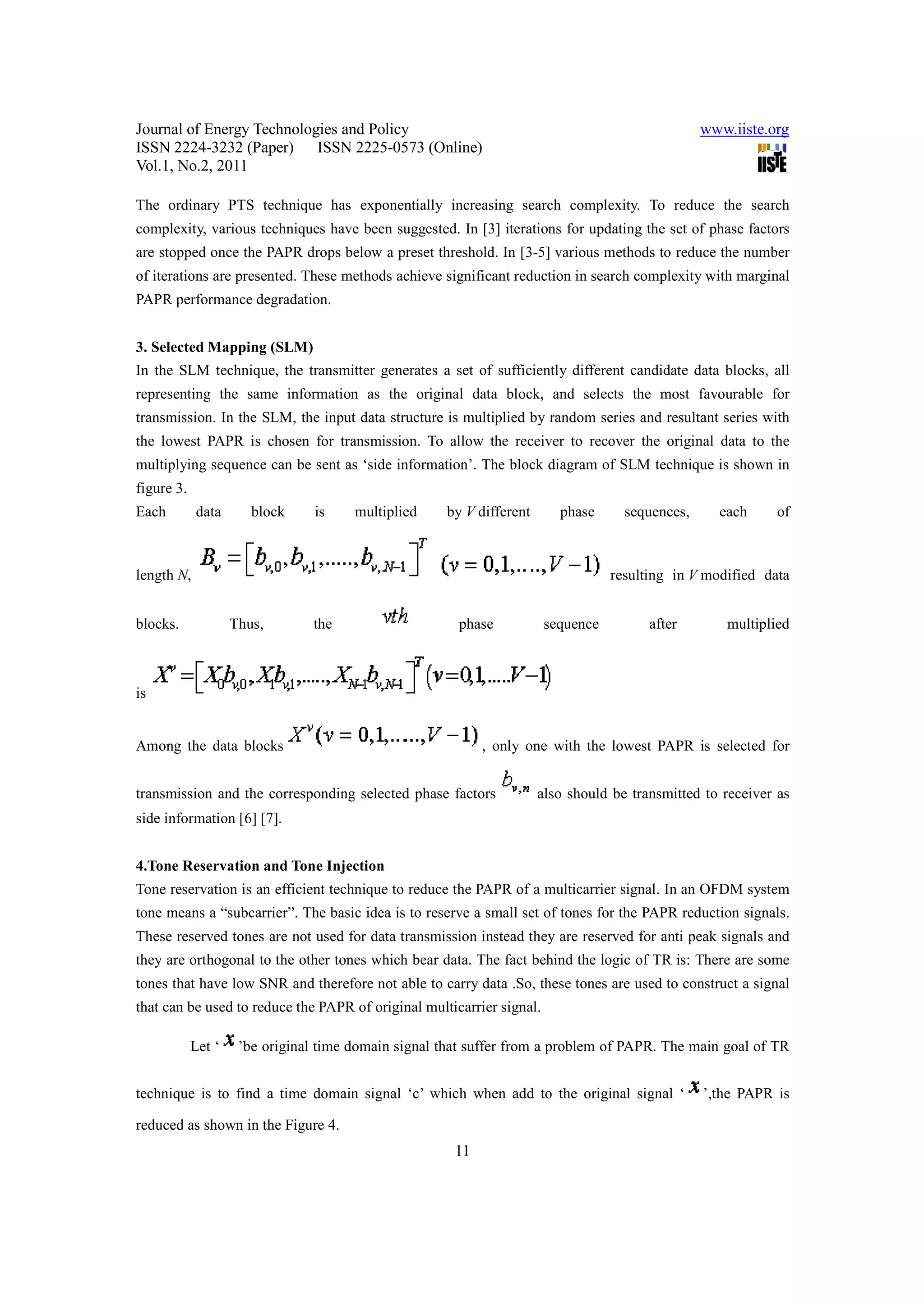 Comparison of various peak to average power reduction techniques | PDF ...