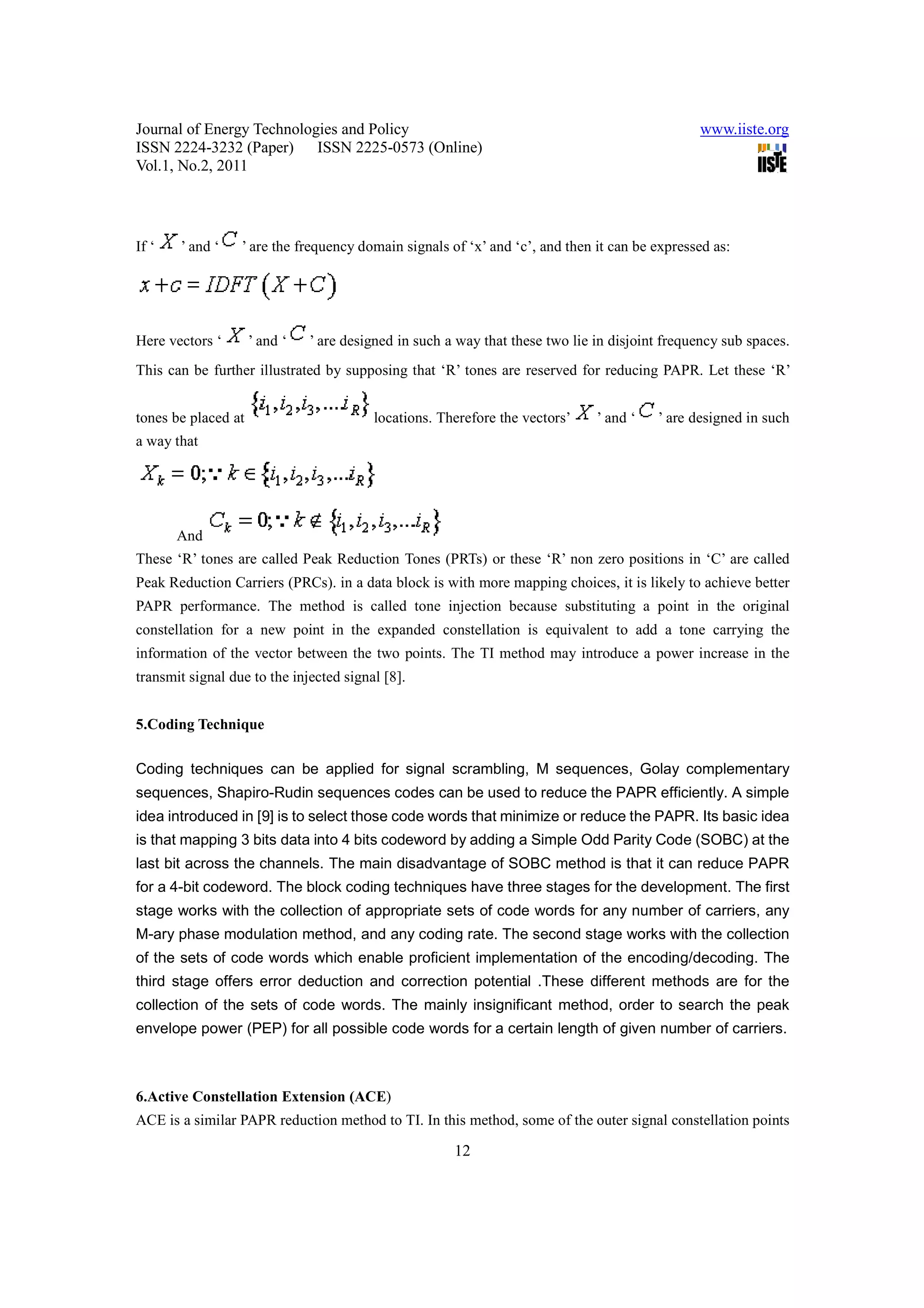 Comparison of various peak to average power reduction techniques | PDF | Digital Audio ...