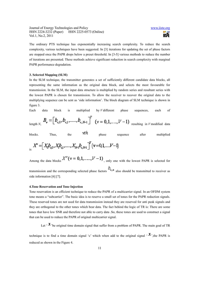 Comparison Of Various Peak To Average Power Reduction Techniques Pdf