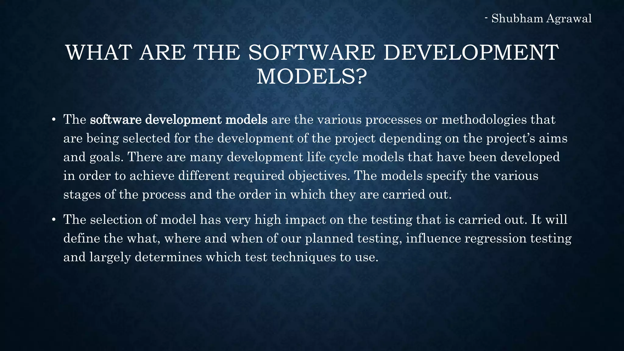 Comparison of waterfall model and prototype model | PPTX