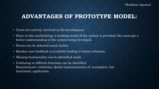 Comparison of waterfall model and prototype model | PPTX