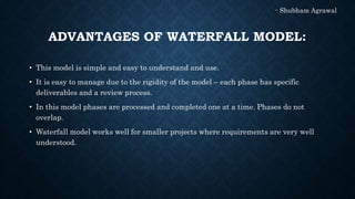 Comparison of waterfall model and prototype model | PPTX