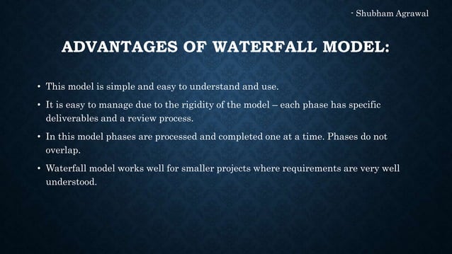 Comparison of waterfall model and prototype model | PPTX
