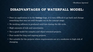 Comparison of waterfall model and prototype model | PPTX