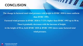 COMPARISON OF WIND LOAD ALONG WITH BNBC 1993, BNBC 2020.pptx | Civil ...