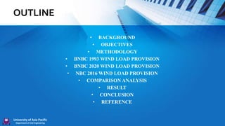 COMPARISON OF WIND LOAD ALONG WITH BNBC 1993, BNBC 2020.pptx | Civil ...