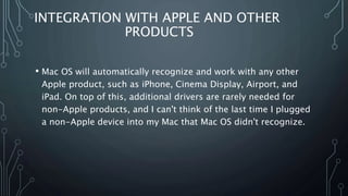 Comparison of windows linux and mac os | PPTX