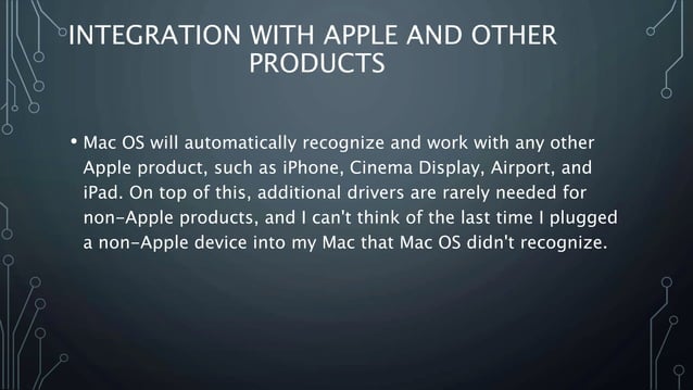 Comparison of windows linux and mac os | PPTX