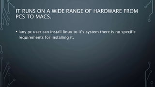 Comparison of windows linux and mac os | PPTX