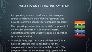 Comparison of windows linux and mac os | PPTX