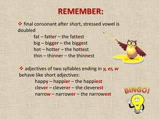 Comparison revision | PPT
