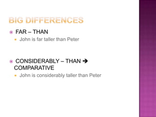 Comparisons | PPT