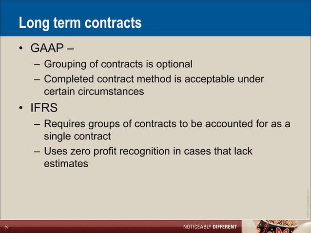 IFRS vs. GAAP | PPTX