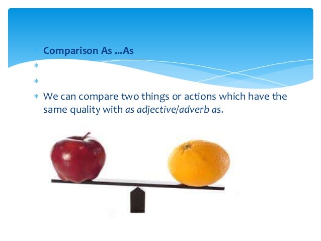 Comparisons