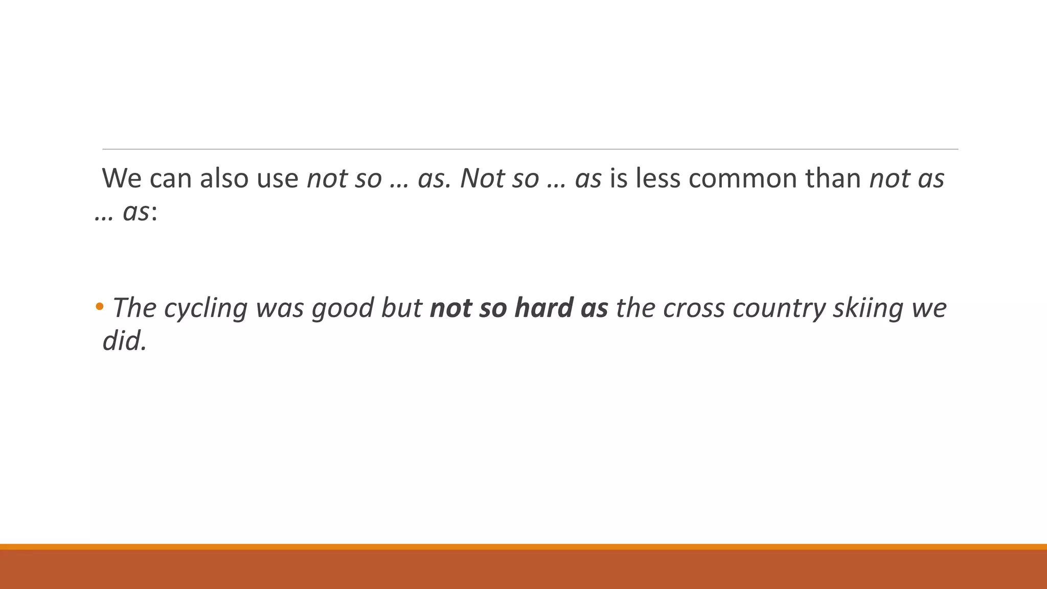 Comparisons As ... as | PPTX