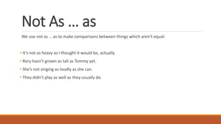 Comparisons As ... as | PPTX