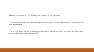 Comparisons As ... as | PPTX