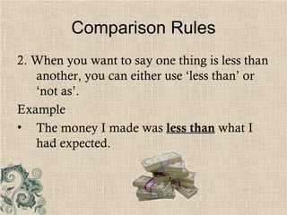 Comparisons & Modifiers | PPT