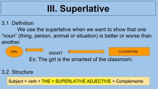 Comparisons, superlative | PPT
