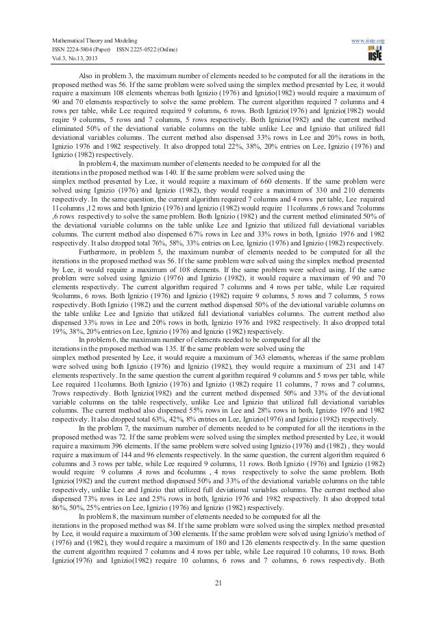 Comparisons of linear goal programming algorithms