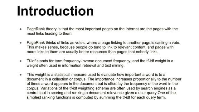 Comparisons of ranking algorithms | PPT