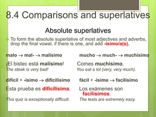 Comparisons superlatives notes | PPT