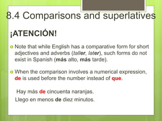 Comparisons superlatives notes | PPT