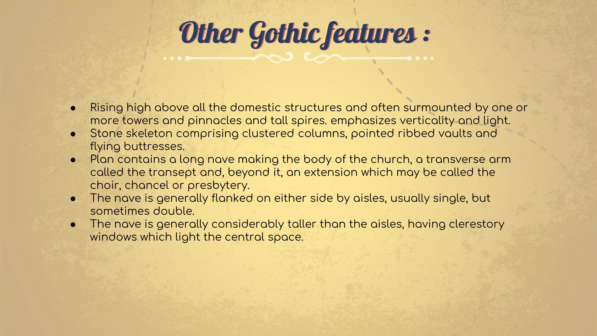 Comparison studies between Romanesque and Gothic architecture | PPTX