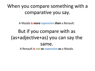 Comparisons with as | PPS
