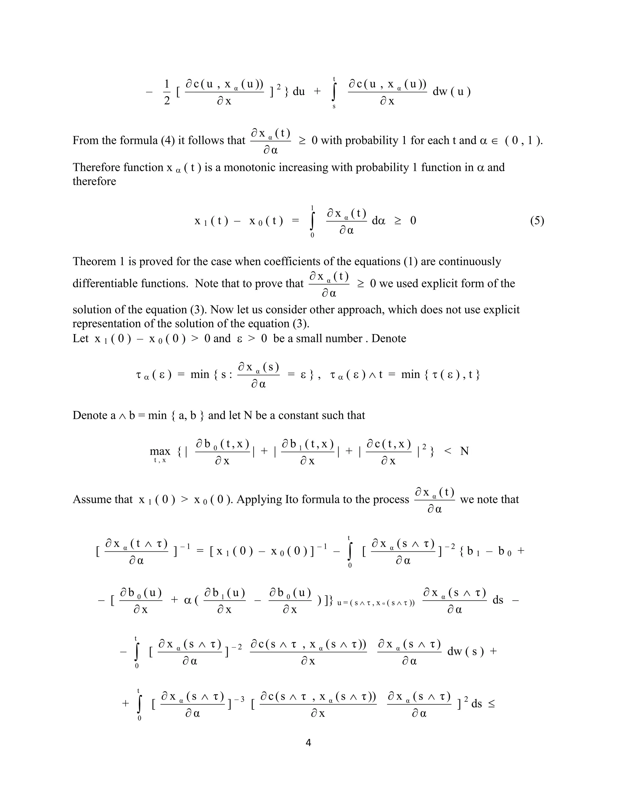 Comparison Theorems for SDEs | PDF Comparison Theorems for SDEs | PDF