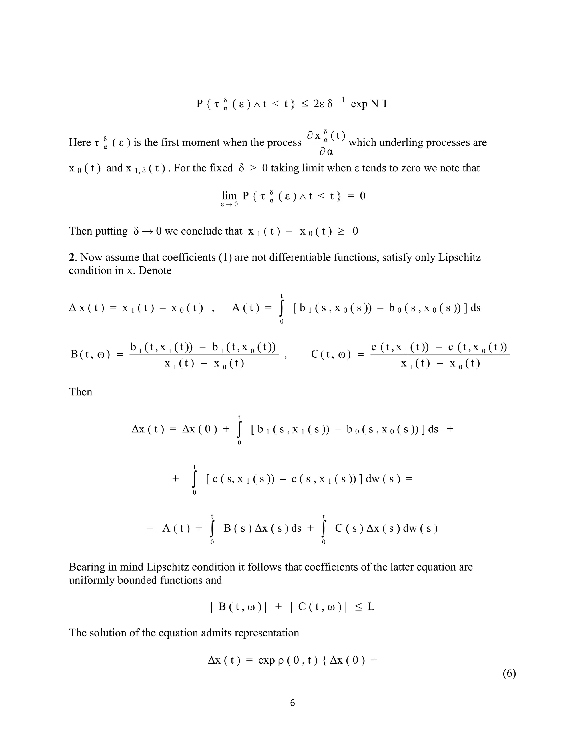 Comparison Theorems for SDEs | PDF Comparison Theorems for SDEs | PDF